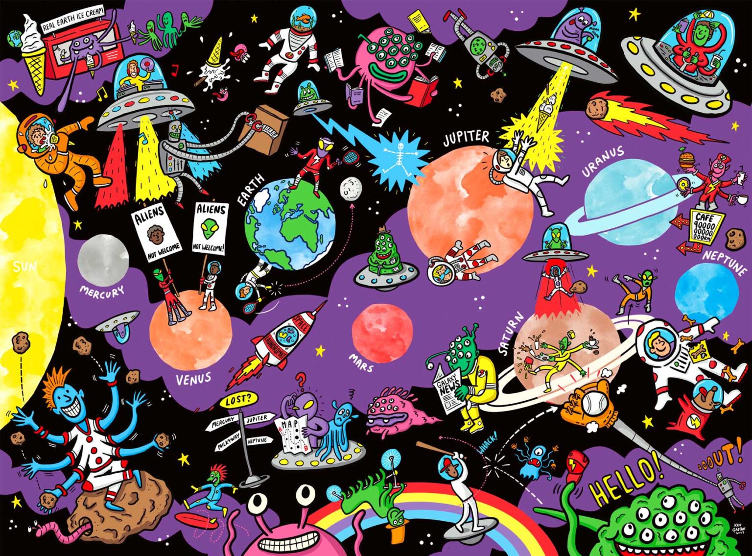 Kev Gahan - The Illustration Room